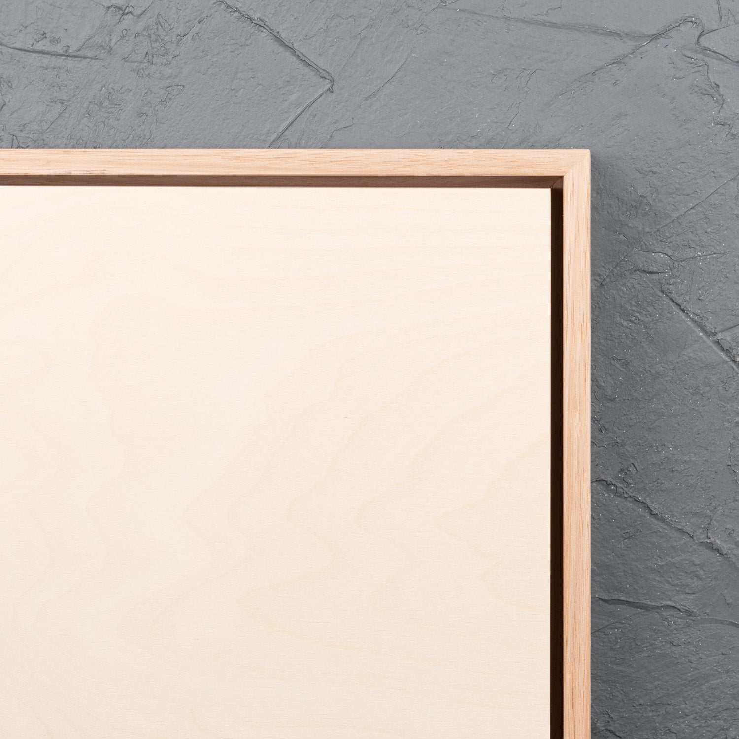 Birch Painting Panels with Floating Frames – Handmade in Melbourne