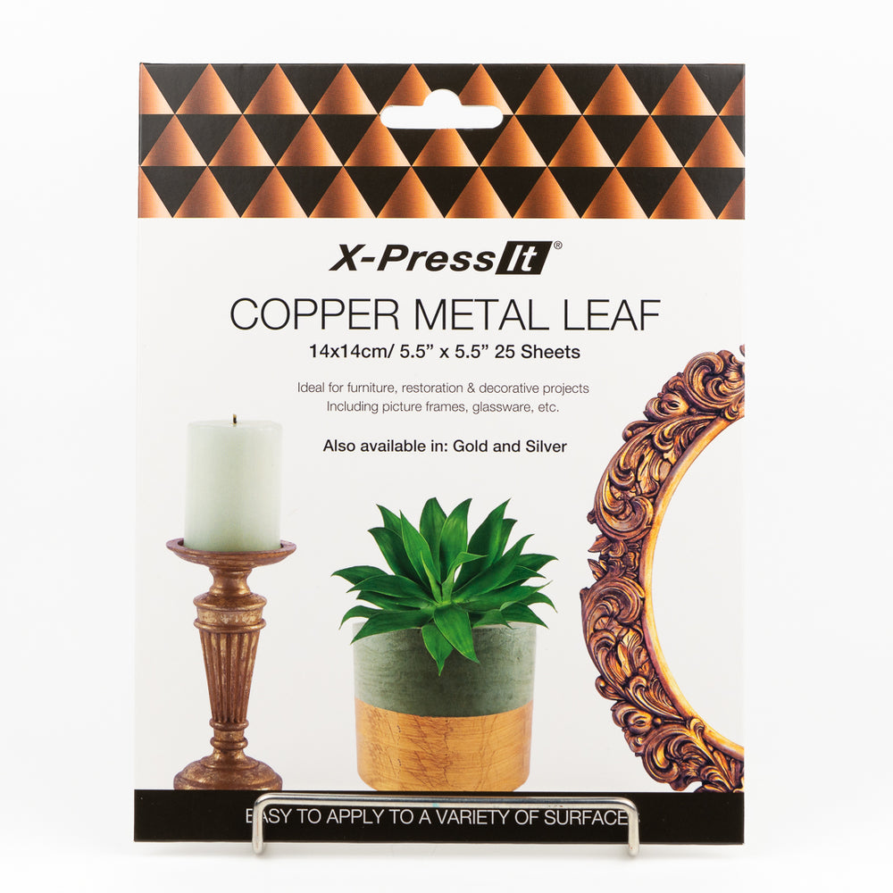Metal leafing sheets