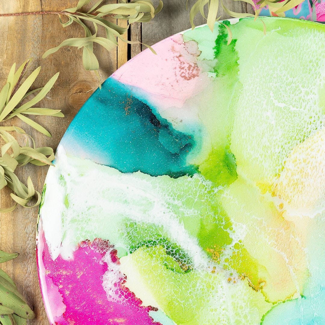 Alcohol Inks & Resin Art Masterclass